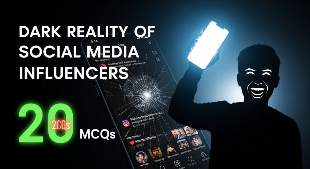 Social Media Influencers 20 MCQs with Answers & Explanations